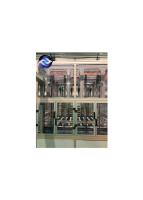 China 30 60pcs Layer Tracked Stacking Buffer Conveyor System for Solar Cell Production for sale