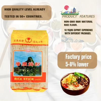 Cina Zhaoqing/Xinzhu 500g ha asciugato la tagliatella di cucina rapida delle tagliatelle del bastone del riso in vendita