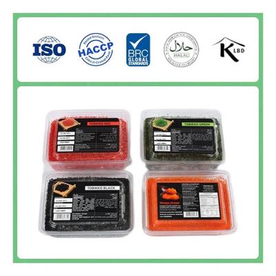 China 500g de gekruide Keukens van Lodderoe masago orange for japanese Te koop