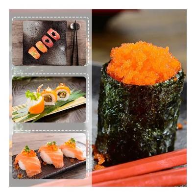 China 500g de gekruide Keukens van Lodderoe masago orange for japanese Te koop