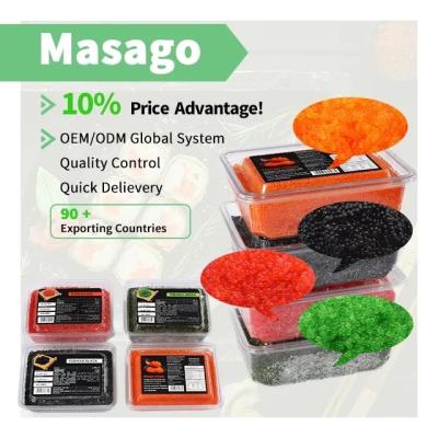 China 500g de gekruide Keukens van Lodderoe masago orange for japanese Te koop
