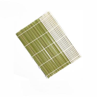 Cina il rullo di bambù verde 27cm dei sushi di 24cm per fa il rotolamento giapponese dei sushi in vendita