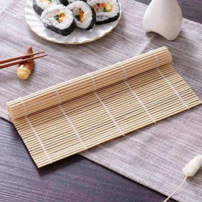 Cina I giapponesi disegnano i sushi di bambù 27cm Mat White Natural Color di 24cm in vendita
