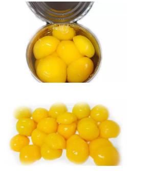 Cina Pesca gialla inscatolata frutta istantanea in sciroppo leggero 425g 820g in vendita