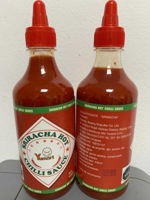 China 485g 793g Japans Kruidig Chili Sauce Fried Chicken Dipping Sriracha Chili Sauce Te koop