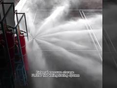 Gas Hfc 227ea Sistema di estinzione 90L Pressione di stoccaggio esterno in vendita