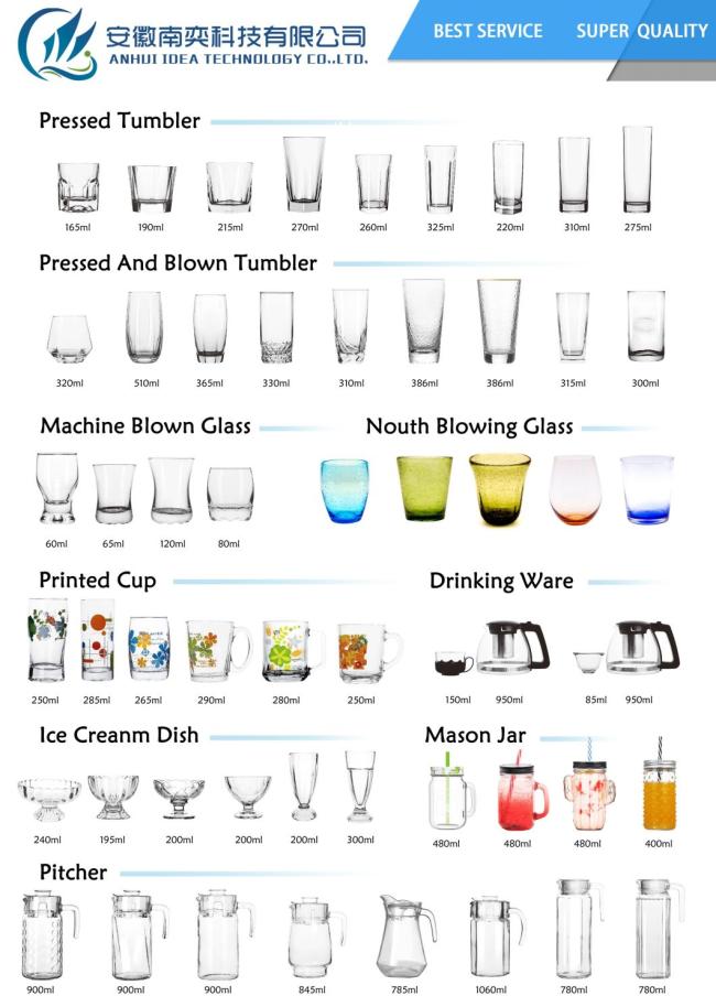 New 350ml Elegant Shaped Clear Drinking Glasses Mugs for Juice Beer Whisky Shot Glass Cup