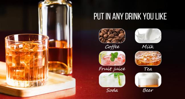 280ml 400ml Round Shaped Glass Cups for Drinking