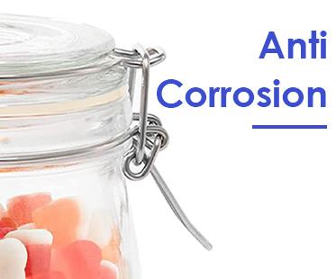 Free Food Storage Glass Cans with Clip Top