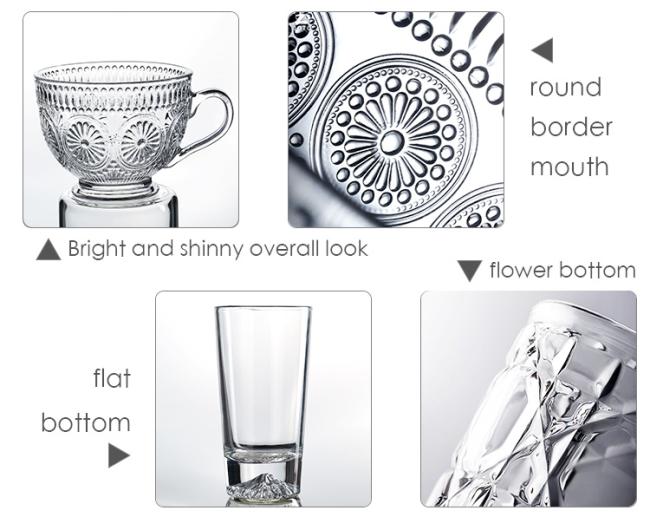 2023 Factory Coffee Milk Mug Glass Tea Cups