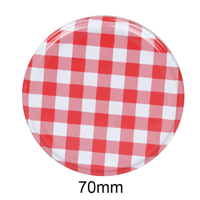 New Design 20mm 38mm 48mm 63mm Custom Color Metal Jar Lids Metal Lug Cap for Canning Jar