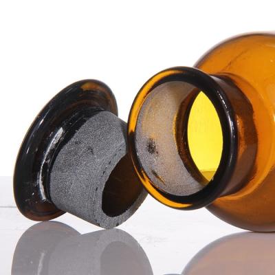 China Frascos de reagente de vidro para medicina médica marrom 100 ml 200 ml ODM à venda
