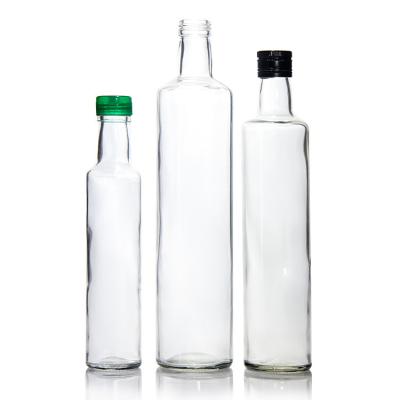 Cina Bottiglia di olio d'oliva verde in vetro Contenitore sfuso 250 ml 1000 ml 1 l in vendita