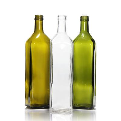 Cina Olio da cucina 250 ml Bottiglia Marasca Verde scuro Personalizzato in vendita