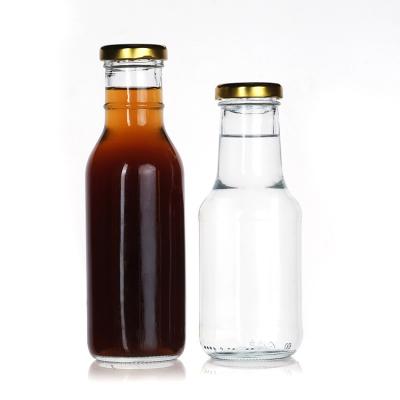China Bulk Empty Fruit Juice Glass Bottle 12oz 350ml For Beverage for sale