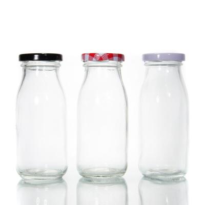 China 250ml Empty Milk Bottle Jars Jelly Chili Hot Sauce Containers ODM for sale
