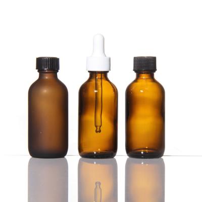 China 60 ml Mini-Lotion Flaschen Massenmenge 4 oz Boston Round Glass Diffuser zu verkaufen