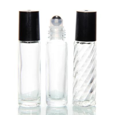 China 10 ml heldere glazen rolfles voor parfums en essentiële oliën Te koop