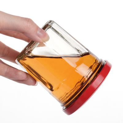 China Groothandel Doorzichtige ronde glazen blikken 50 ml 100 ml 200 ml voedselopslagblikken Te koop
