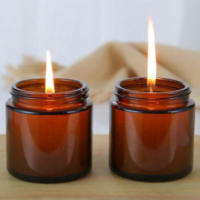 Cina 2 oz 9 oz 32 oz Ceramiche rotonde da vaso di ambra in blocco personalizzabili in vendita
