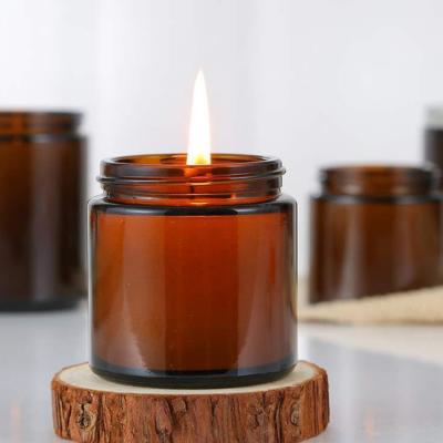 Cina 2 oz 9 oz 32 oz Ceramiche rotonde da vaso di ambra in blocco personalizzabili in vendita