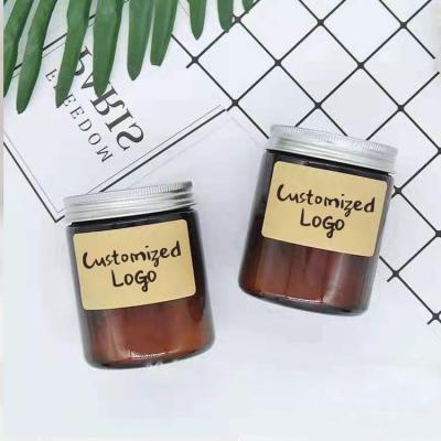 Cina 2 oz 9 oz 32 oz Ceramiche rotonde da vaso di ambra in blocco personalizzabili in vendita