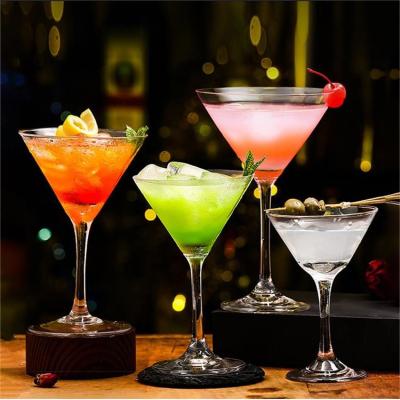 China 145ml Margarita Cocktail Glass Stemless For Drinking Customization for sale