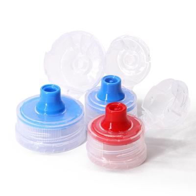 Cina Cappuccio di plastica di alta qualità 28mm 38mm Sport Bottiglia d'acqua Cappuccio di plastica Flip Top in vendita