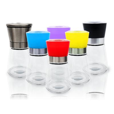 China Eco-Friendly 180Ml Container Kitchen  Plastic Lid Seasoning Spices Jars Spice Bottle Packaging for sale