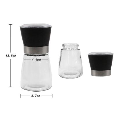 China Eco-Friendly 180Ml Container Kitchen  Plastic Lid Seasoning Spices Jars Spice Bottle Packaging for sale