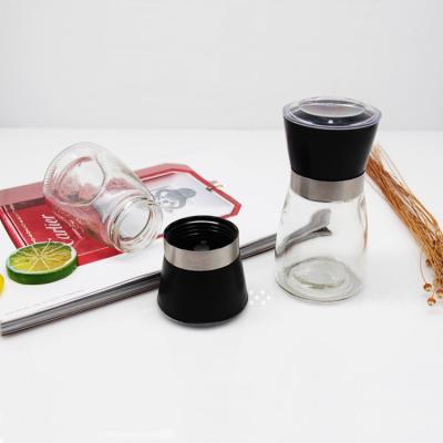 China Eco-Friendly 180Ml Container Kitchen  Plastic Lid Seasoning Spices Jars Spice Bottle Packaging for sale