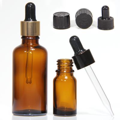 China Luxo 1 oz 2 oz 20ml 30ml 50ml Cosmético Vazio Flat Shoulder Serum Óleo Essencial Garrafa de Vidro for sale