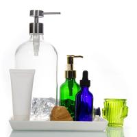 China 120ml Glass Pump Spray Bottle for sale
