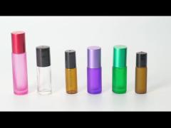 10 ml rol op glas rolluik parfumfles met roestvrijstalen rolbal