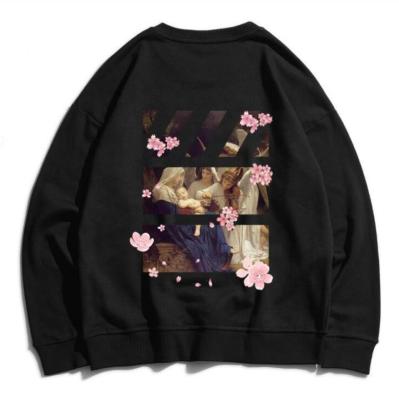 Cina Maglietta felpata del collo di squadra degli uomini francesi di Terry Fleece Graphic Crewneck Sweatshirt in vendita