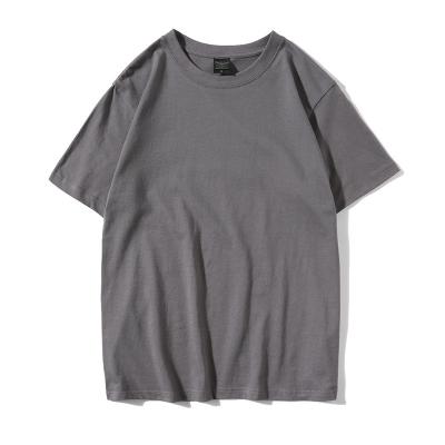 Cina Cotone bianco della maglietta della pianura in bianco della maglietta 100% degli uomini rotondi del collo della breve manica in vendita