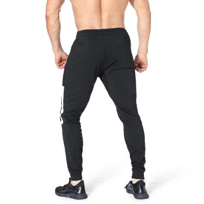 Cina I pantaloni correnti degli abiti sportivi del nero del cordone del cotone di 65% degli uomini di formazione dei pareggiatori in vendita