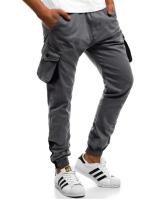 China Men Camouflage Casual Pants Patchwork Cargo Pants Multi Pocket for sale