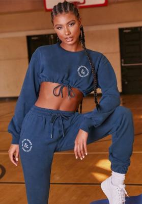 Cina Forma fisica lunga Tracksuits adatto sciolto casuale delle donne di Tracksuits degli abiti sportivi della manica in vendita