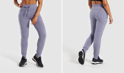 Cina Pareggiatori respirabili degli abiti sportivi delle donne 350gsm di alta forma fisica della vita che eseguono i pantaloni di sport in vendita