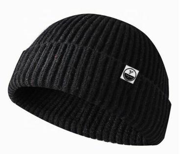 Cina Il polsino tricotta i Beanies ed i cappelli Slouchy di Ski Women Plain Winter Warm del cranio dei cappucci in vendita