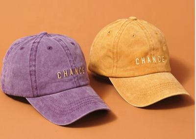 China 100% Cotton Summer Washed Baseball Cap Denim Caps Snapback Male Glof Hat for sale