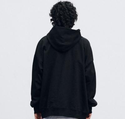 Cina Il nuovo Styels nero di 2021 ed il pullover di Brown scuro hanno stampato il logo su ordinazione di maglie con cappuccio casuali del vello in vendita