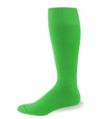 China Custom Size Plain Purple Soccer Socks Non Slip Sustainable for sale