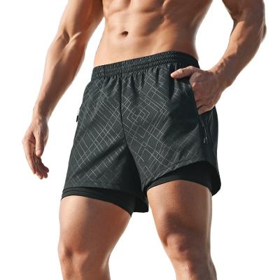 Cina La palestra In1 degli uomini 2 mette gli sport in cortocircuito di allenamento non tessuti con le tasche dello zip in vendita