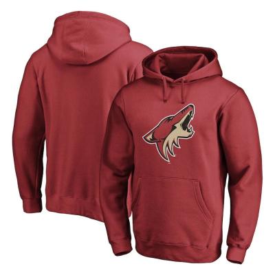 Cina Abitudine Team Logo Fleece Pullover primario della foglia di acero di Toronto di maglia con cappuccio stampata hockey in vendita