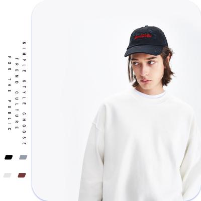 Cina Magliette felpate surdimensionate Logo Printed su ordinazione del pullover di Crewneck della manica lunga in vendita