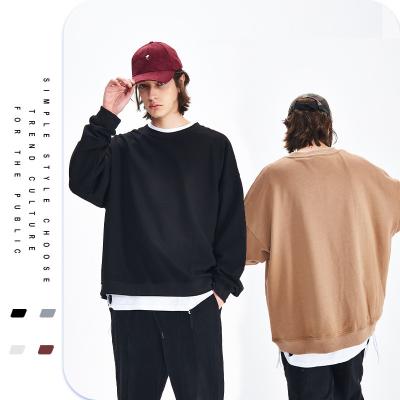 Cina Magliette felpate surdimensionate Logo Printed su ordinazione del pullover di Crewneck della manica lunga in vendita