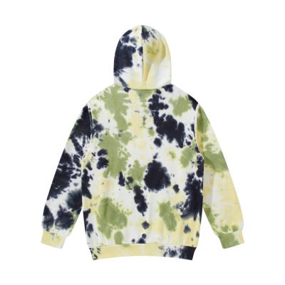 Cina Gli uomini d'annata soppressione le maglie con cappuccio Crewneck Streetwear di Terry Tie Dye Unisex Plain in vendita