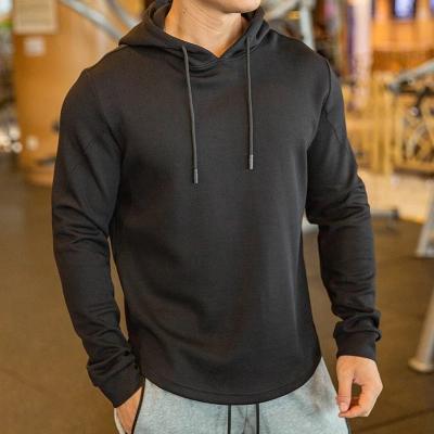 Cina Anti magliette felpate del pullover di Pilling di maglie con cappuccio nere di Gray Long Sleeve Unisex Plain in vendita